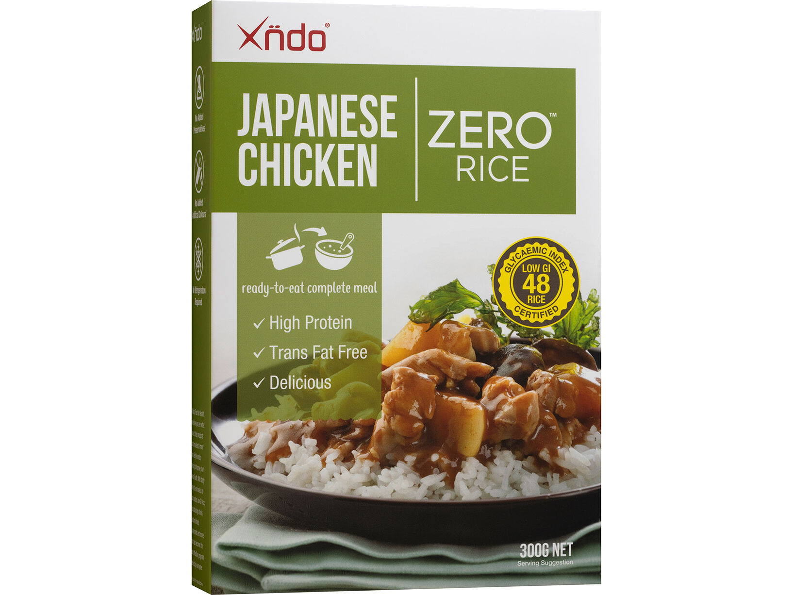 Japanese Chicken ZERO™ Rice | XNDO Food for Health